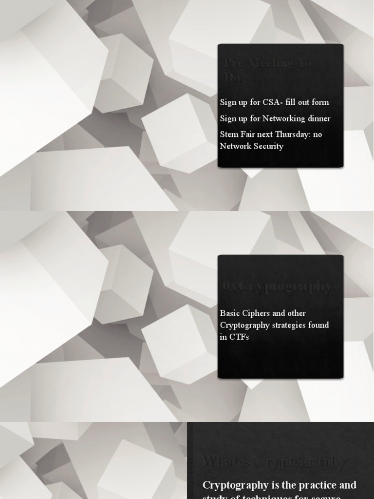 Crypto Introduction | PDF