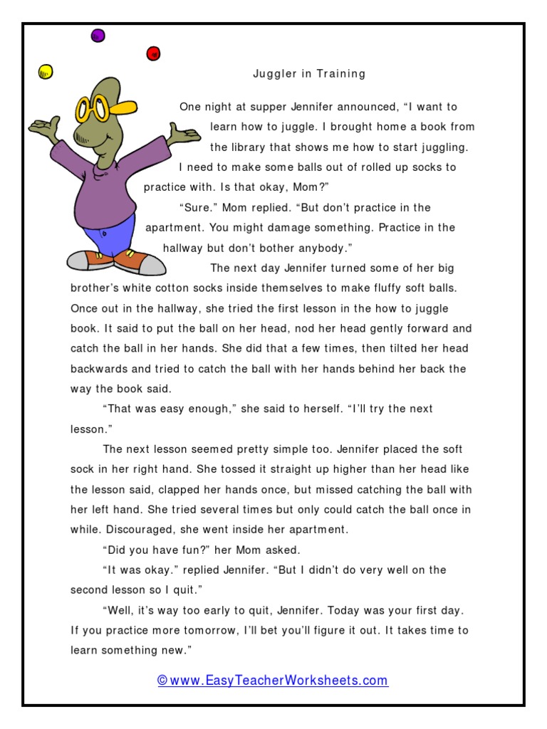 Comprehension Passage | PDF