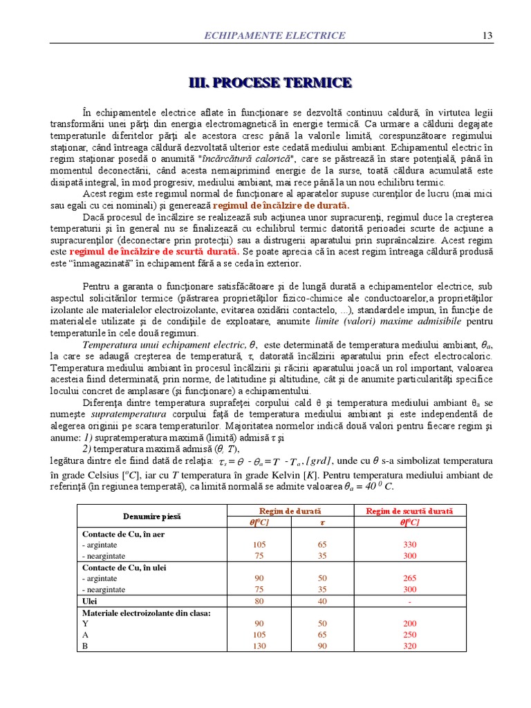 Solicitari Termice | PDF