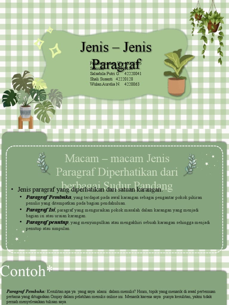 Bindo Jenis Paragraf | PDF