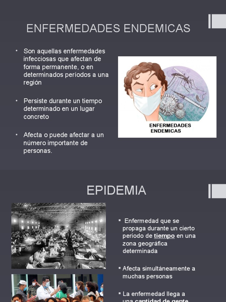 Diferencias entre endemia, epidemia y pandemia | PDF | Ciencia y ...
