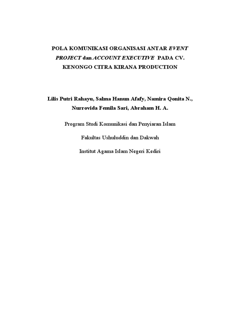 JURNAL MAGANG Kelompok 22 | PDF | Behavioural Sciences | Linguistics