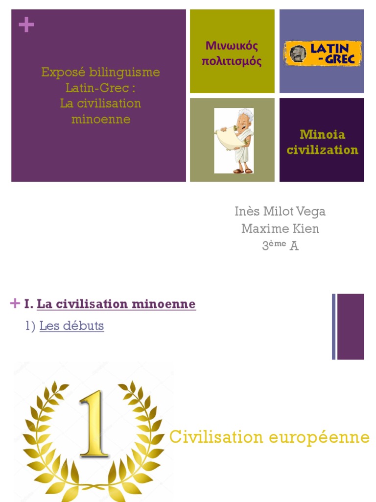 Civilisation Minoenne | PDF | Sciences sociales | Histoire