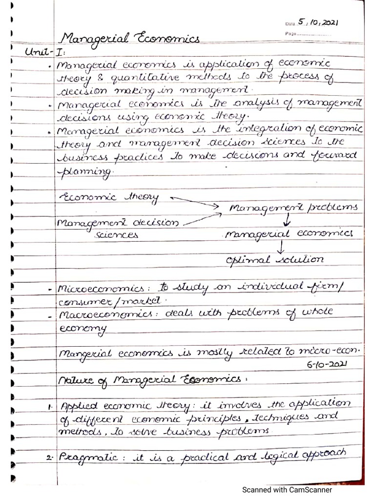 Managerial Economics. | PDF