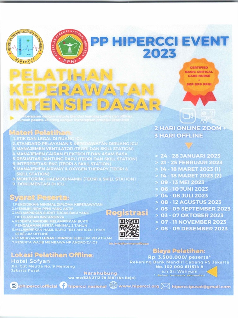 Pelatihan ICU Dasar | PDF