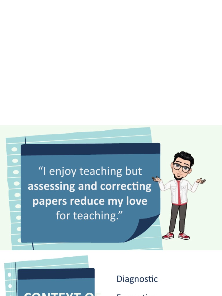 Types of Educational Assessments | PDF | Educational Assessment ...