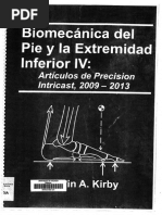 Biomecánica Del Pie y Tobillo | PDF