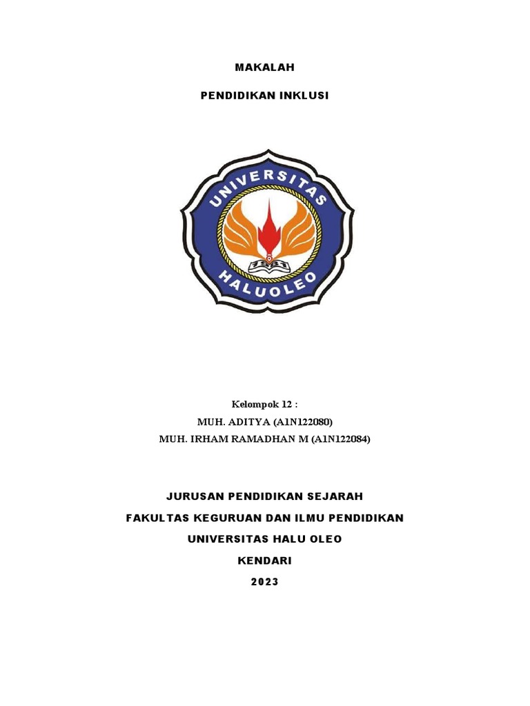 Tgs Makalah Pend Inklusi | PDF