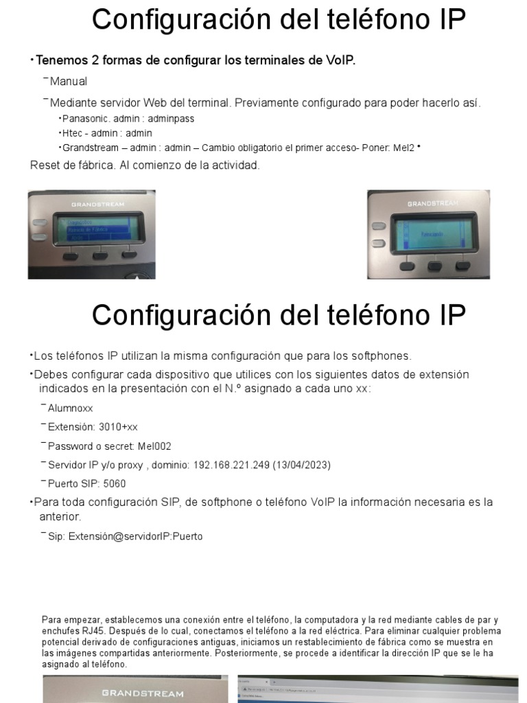Actividad VOIP | PDF