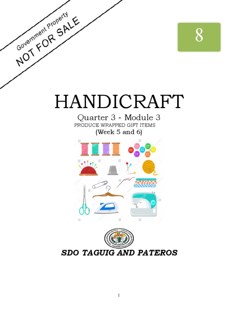 HANDICRAFT Module 5 and 6 | PDF