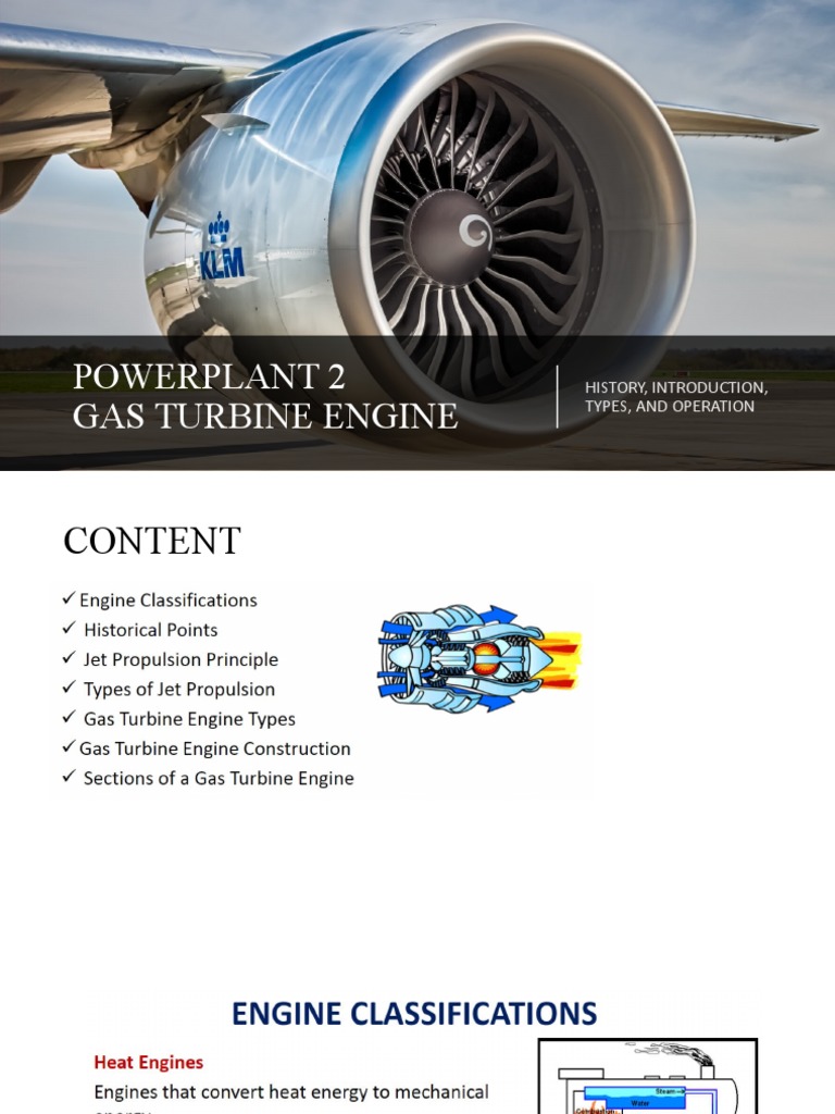 Powerplant 2 Lesson Week 1-3 | PDF | Jet Engine | Gas Turbine