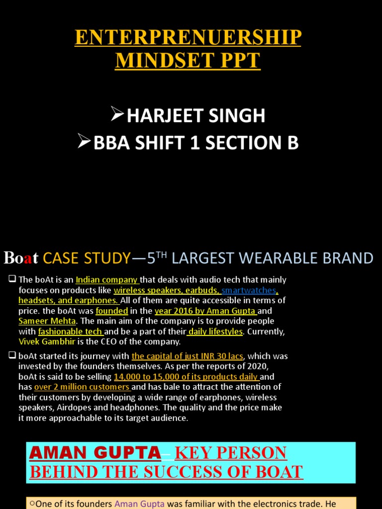 Boat CASE STUDY-5TH LARGEST WEARABLE BRAND | PDF | Brand | Marketing