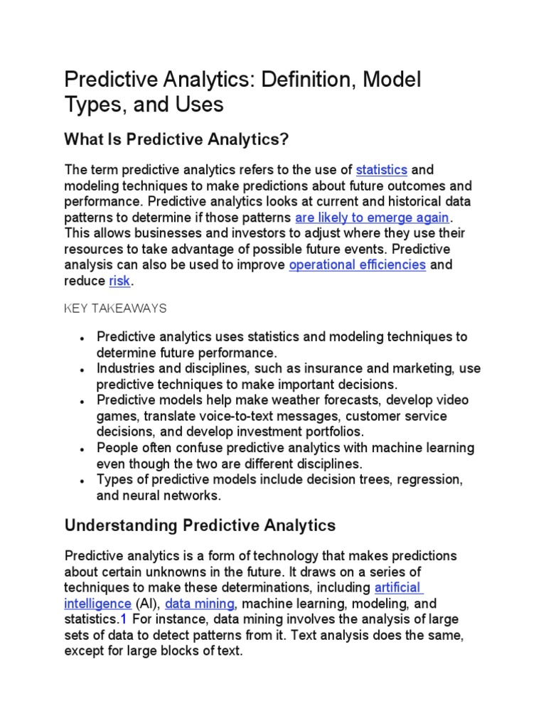 Big Data Analytics | PDF | Business Big Data Analytics | PDF | Business