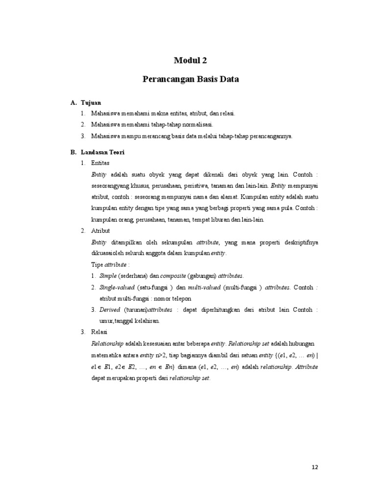 10 Perancangan Basis Data Pdf