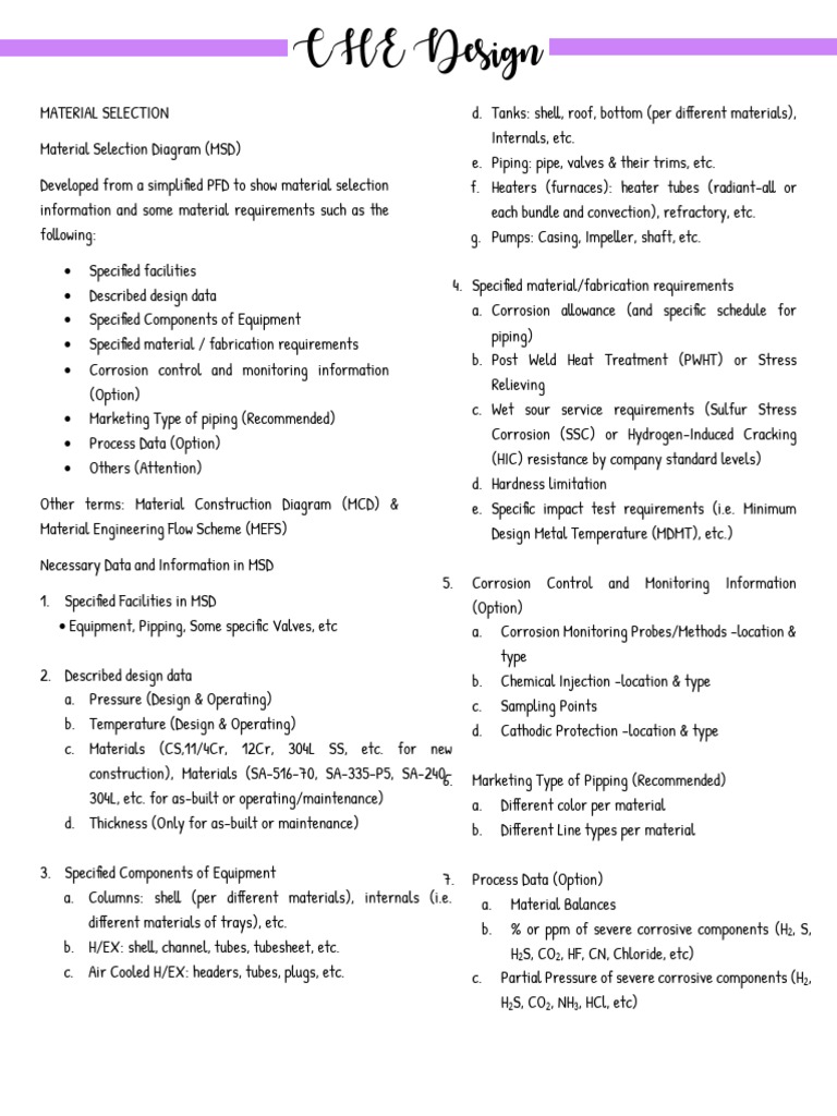 MATERIAL SELECTION | PDF
