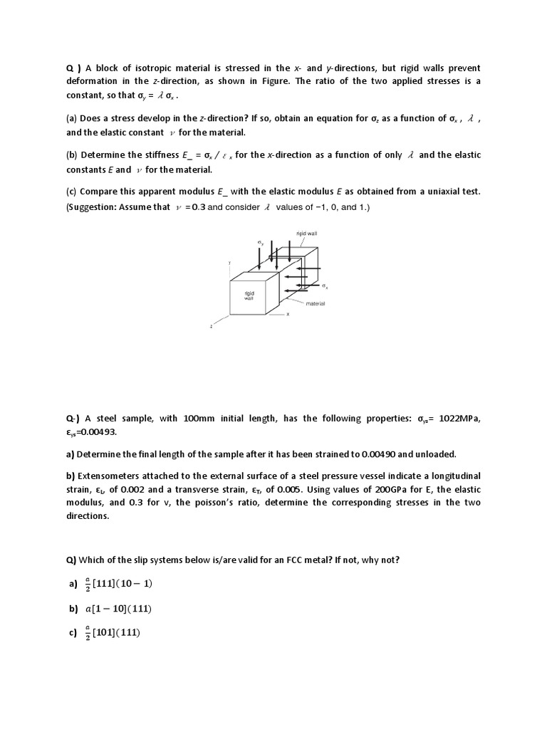 Defo Practice Numericals 2 | PDF
