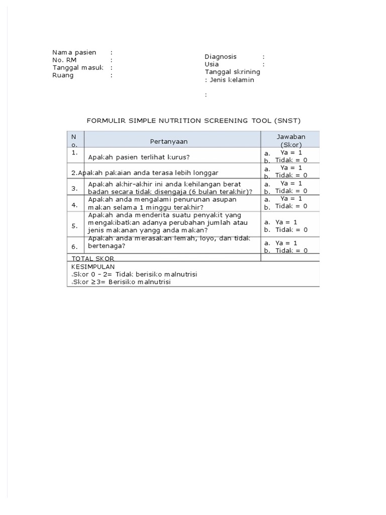 Form SNST | PDF