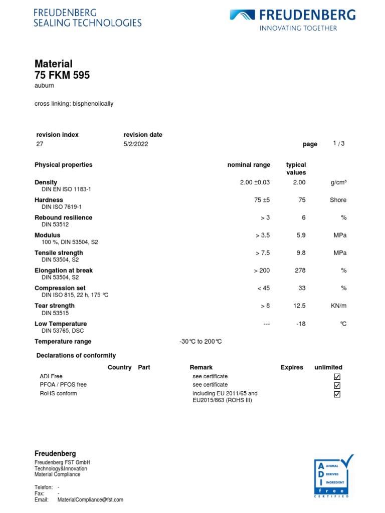 materialdatasheet-75-fkm-595-2 | PDF | Mechanical Engineering | Civil ...
