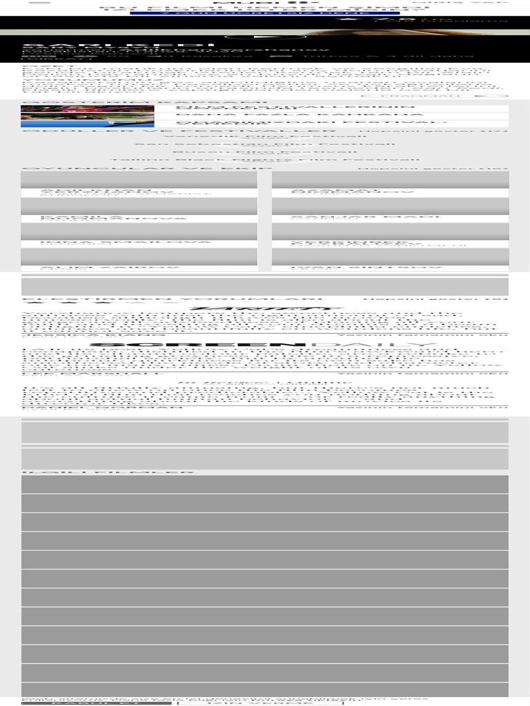 Sarı Kedi (2020) MUBI | PDF