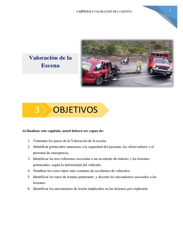Capitulo 3 Valoración de La Escena (1) | PDF