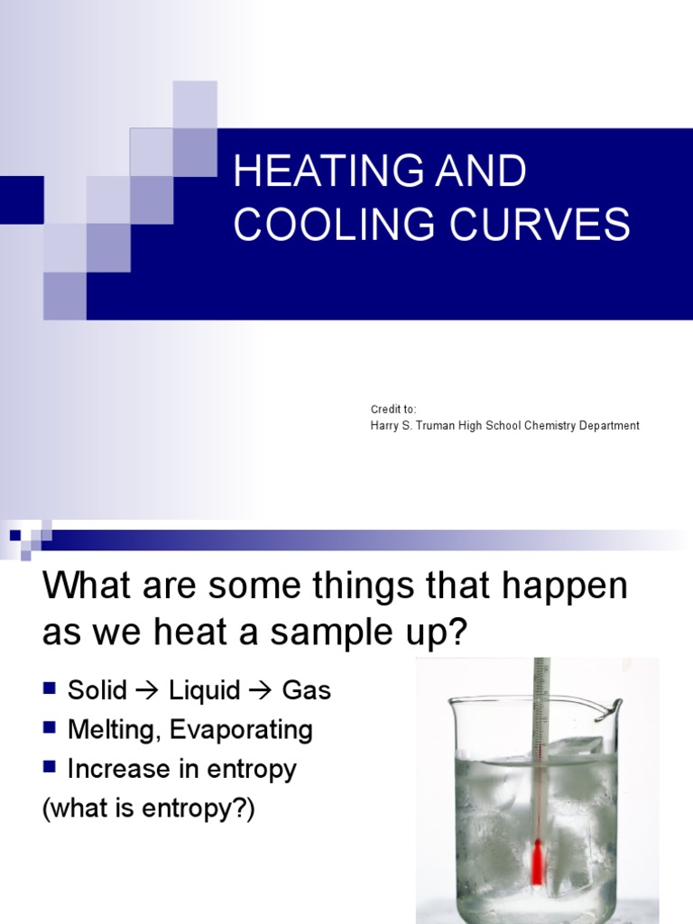 Heating and Cooling Curves Explained | PDF | Heat | Temperature