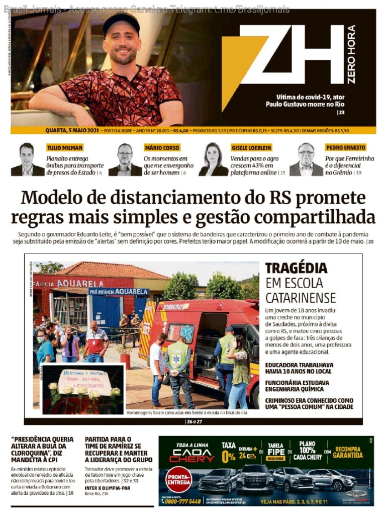 Zero Hora (RS) 05.05.21 | PDF