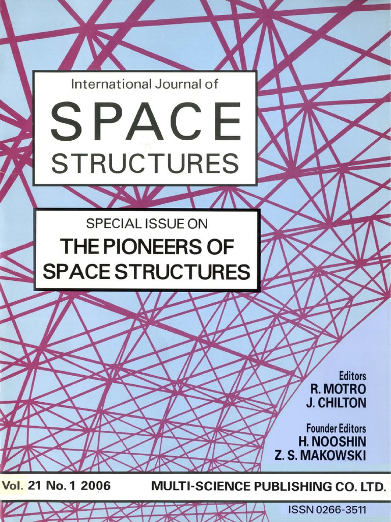 EMMERICH 8 - SPACE STRUCTURES IJSS Vol21 n1 - 2006 - The Pionneers of ...