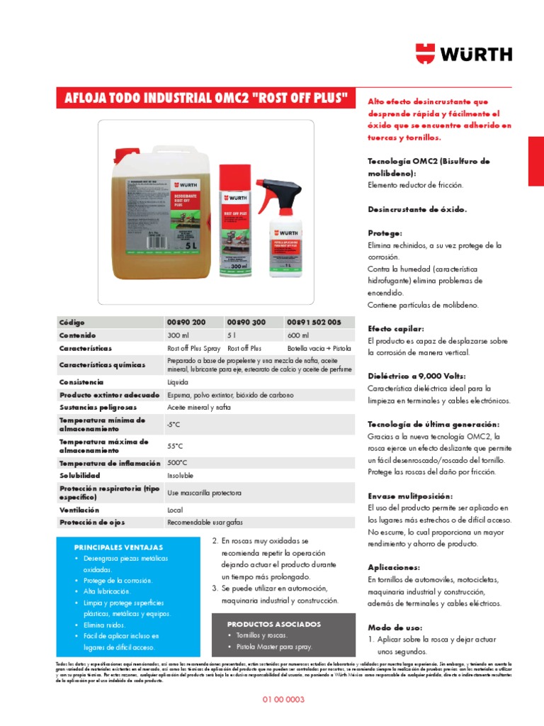 Wurth Manual Líquido | PDF