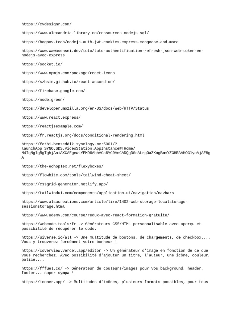 Ressources Dev | PDF | Informatique | Gestion informatique