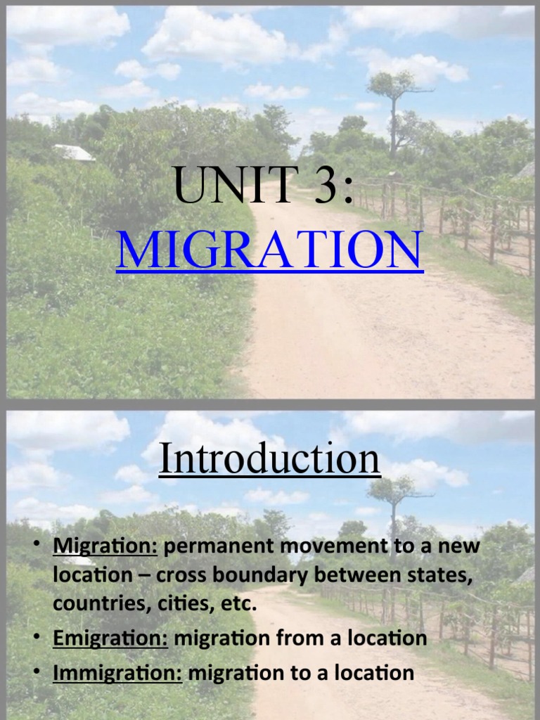Migration 2 | PDF