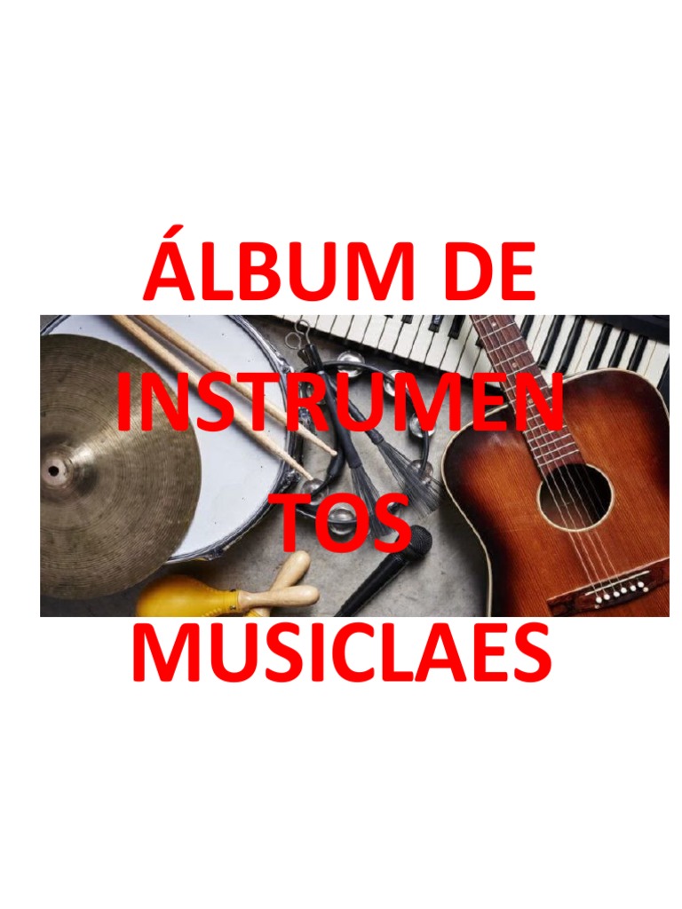 Album de Instrumentos Musicales | PDF