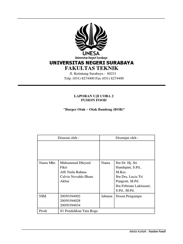 002 - Muhammad Dhiyaul Fikri - Laporan Uji Coba 2 | PDF