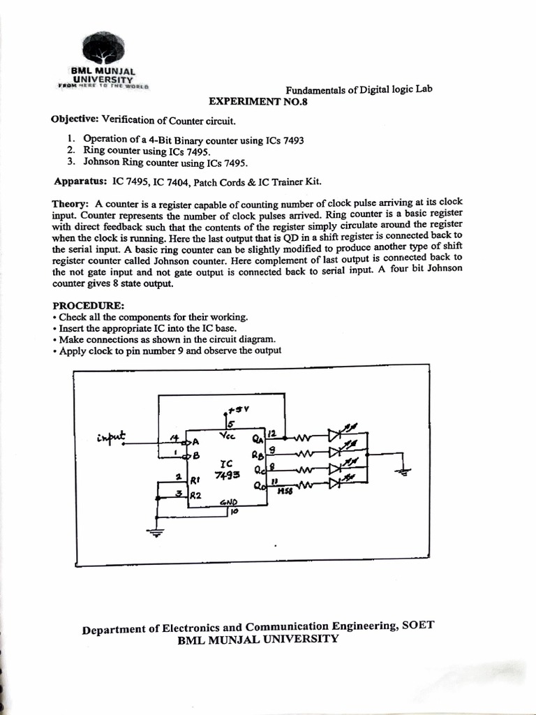 Exp 8-10 Dld. Lab | PDF | Electronic Design | Manufactured Goods