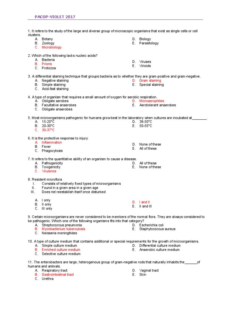 Micro Pacop | Download Free PDF | Bacteria | Gram Negative Bacteria
