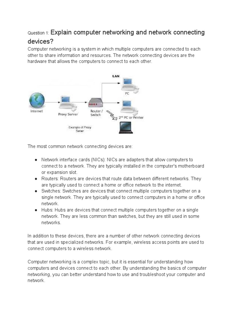 Computer Networking Imp | PDF | Network Topology | Transmission Medium