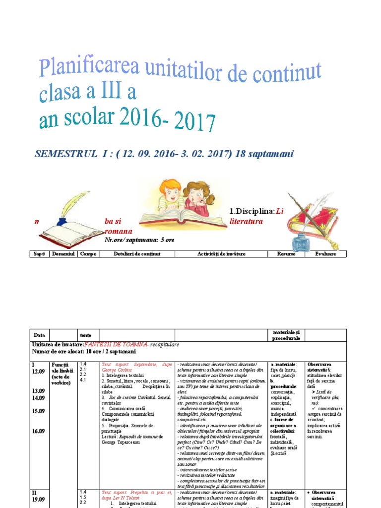 0_llr_proiectarea_pe_unitati_de_invatare_clasa_a_iii_a | PDF