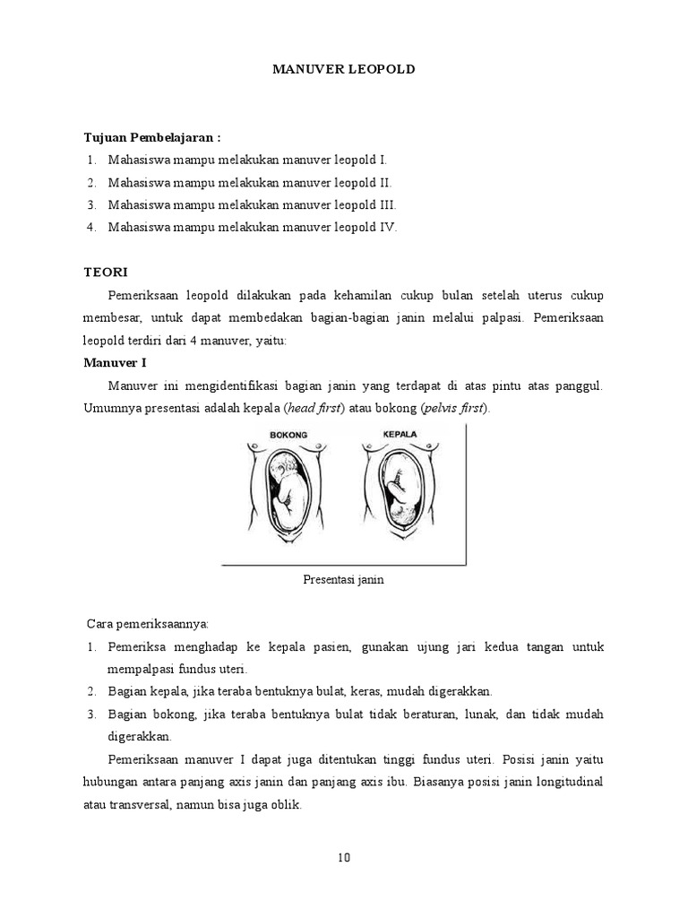 Leopold Manuver | PDF | Sains & Matematika