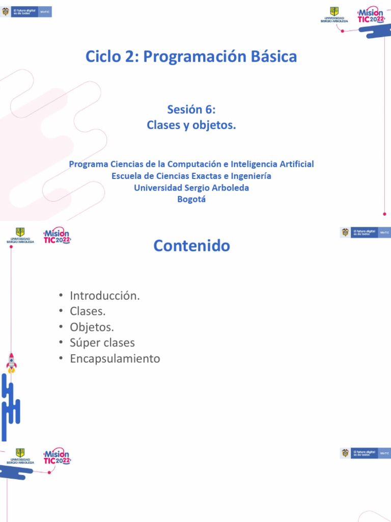 Clases y Objetos | PDF | Objeto (informática) | Programación