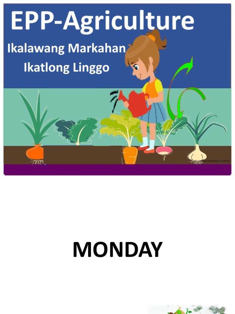 EPP-Agriculture-Week 3 | PDF