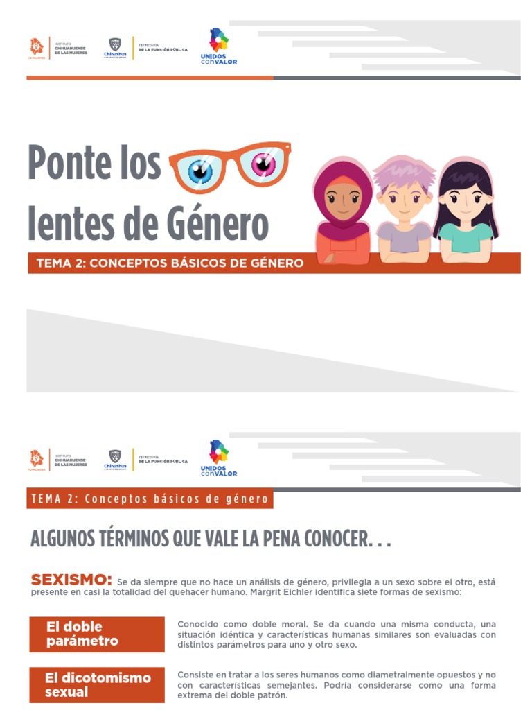 Ponte Los Lentes de Género | PDF