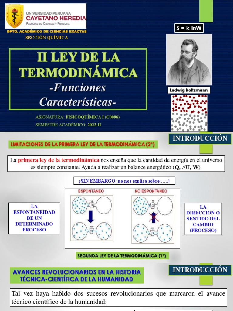 Clase 7 FISICOQUIMICA 2023-1 | PDF