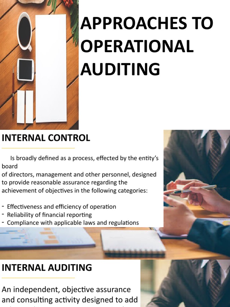 Approaches To Operational Auditing | PDF