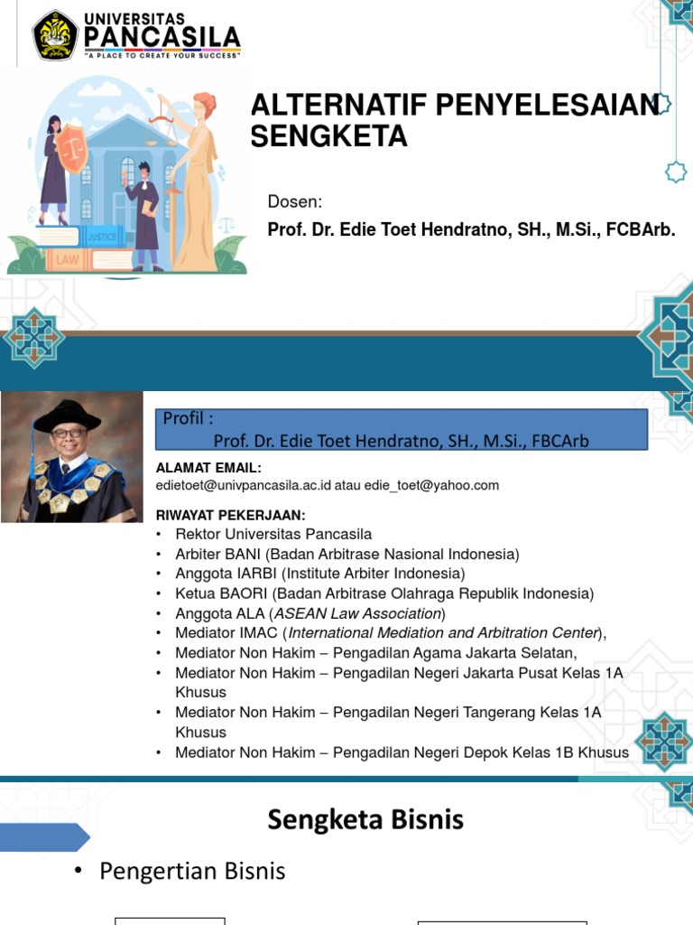 SILDE KULIAH APS Prof Eddie Toet | PDF