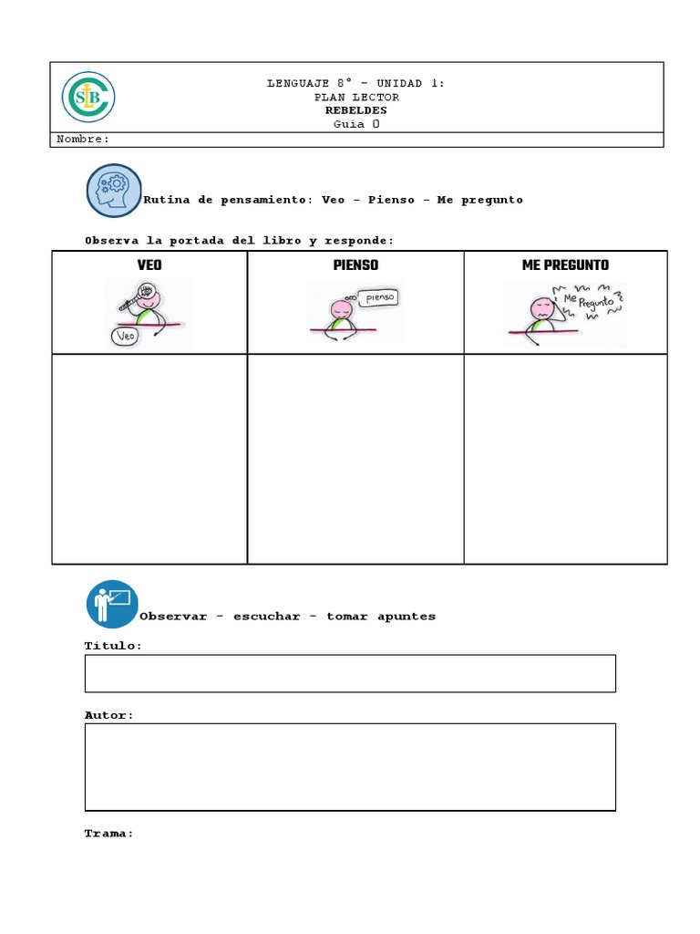 Análisis de la Novela "Rebeldes" en 8° Grado | PDF | Estudios de ...
