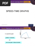 Speed Distance Time Igcse | PDF