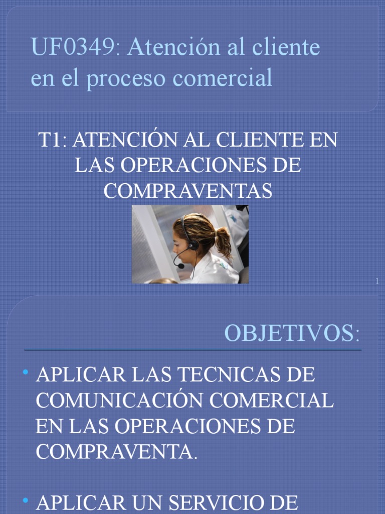 UF0349 T1 PowerPoint | PDF