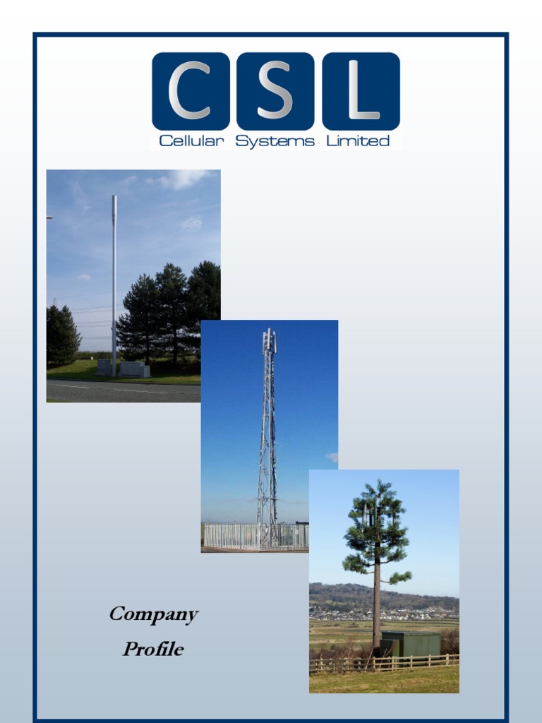 CSL Company Profile | PDF | Cellular Network | Telecommunication