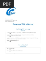 Aanvragen Formulier PD U1 PDF | PDF