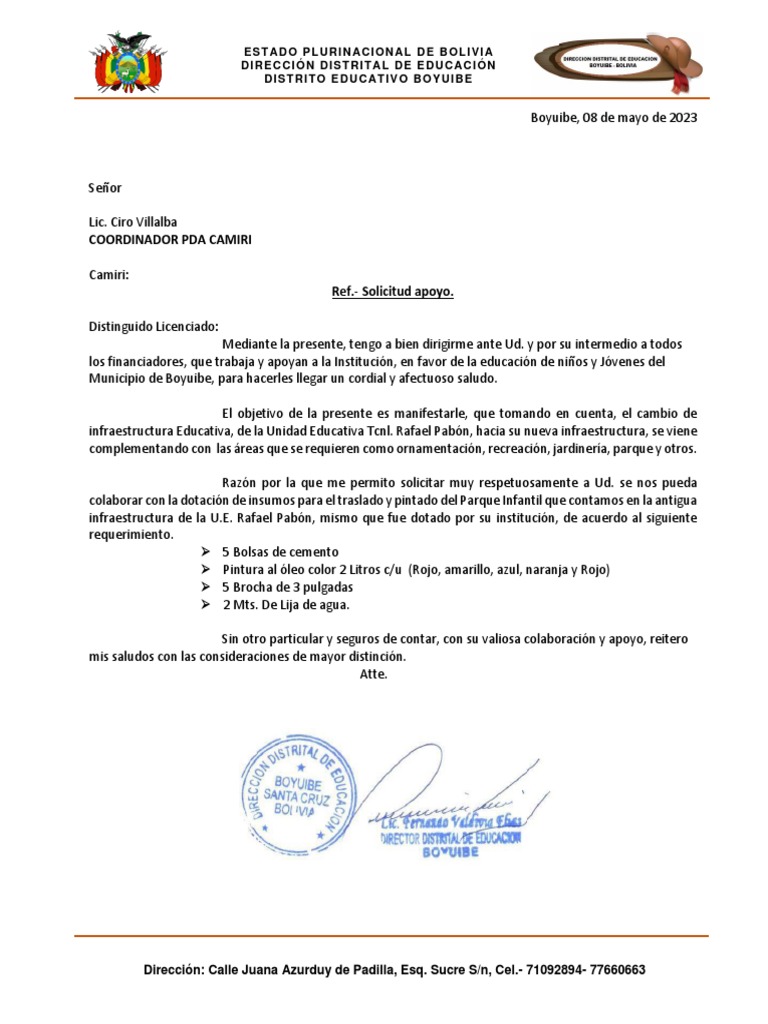 Solicitud Pda Pintura Pdf