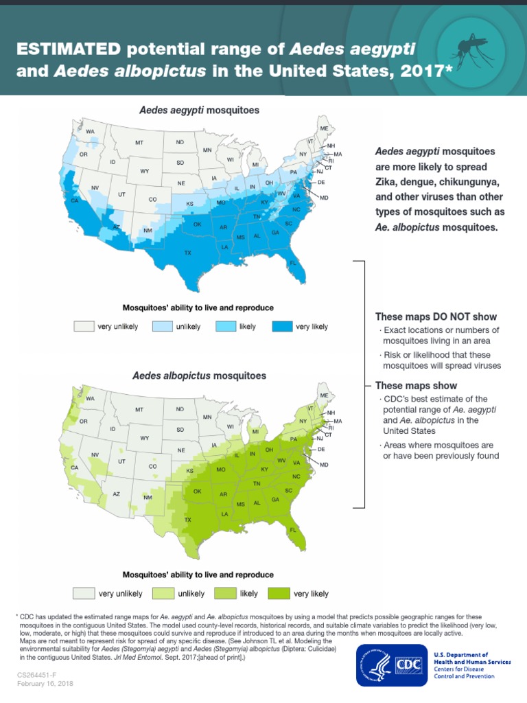 Zika Mosquito Maps | PDF | Aedes Aegypti | Mosquito